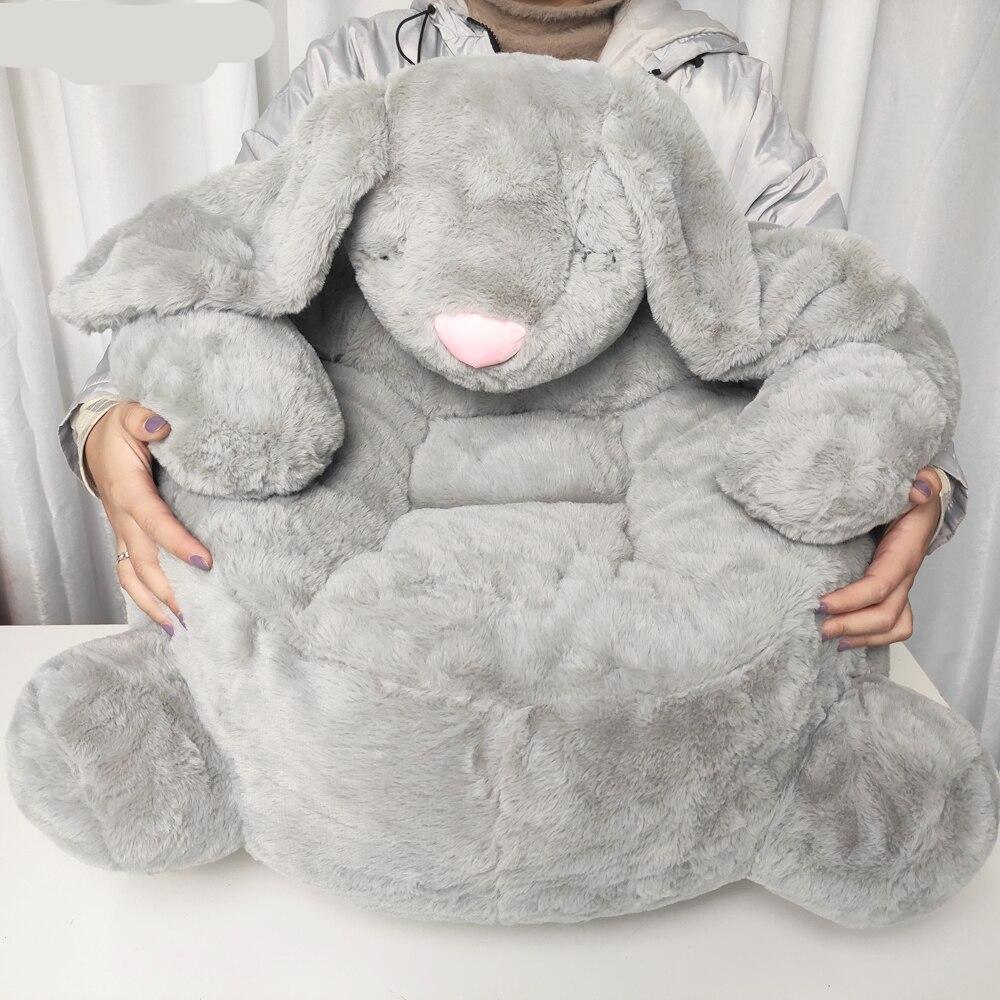 Poef van imitatiebont in de vorm van dieren • Kinder World