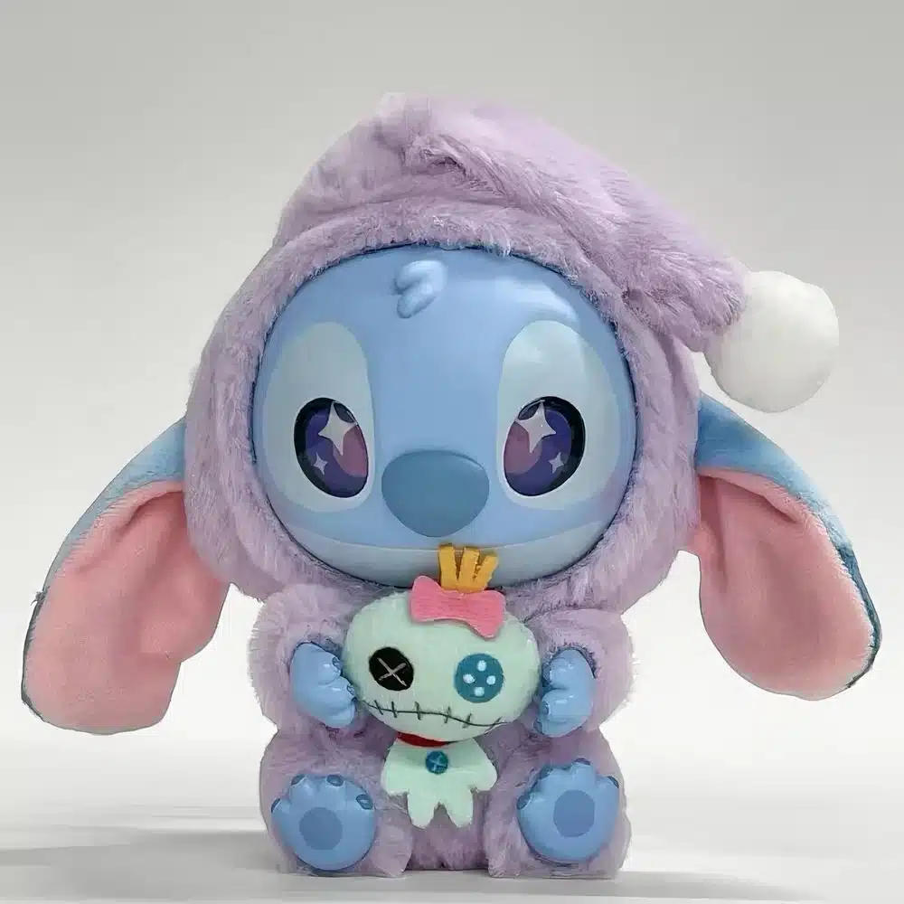 Stitch knuffel Labubu stijl mystery box • Kinder World